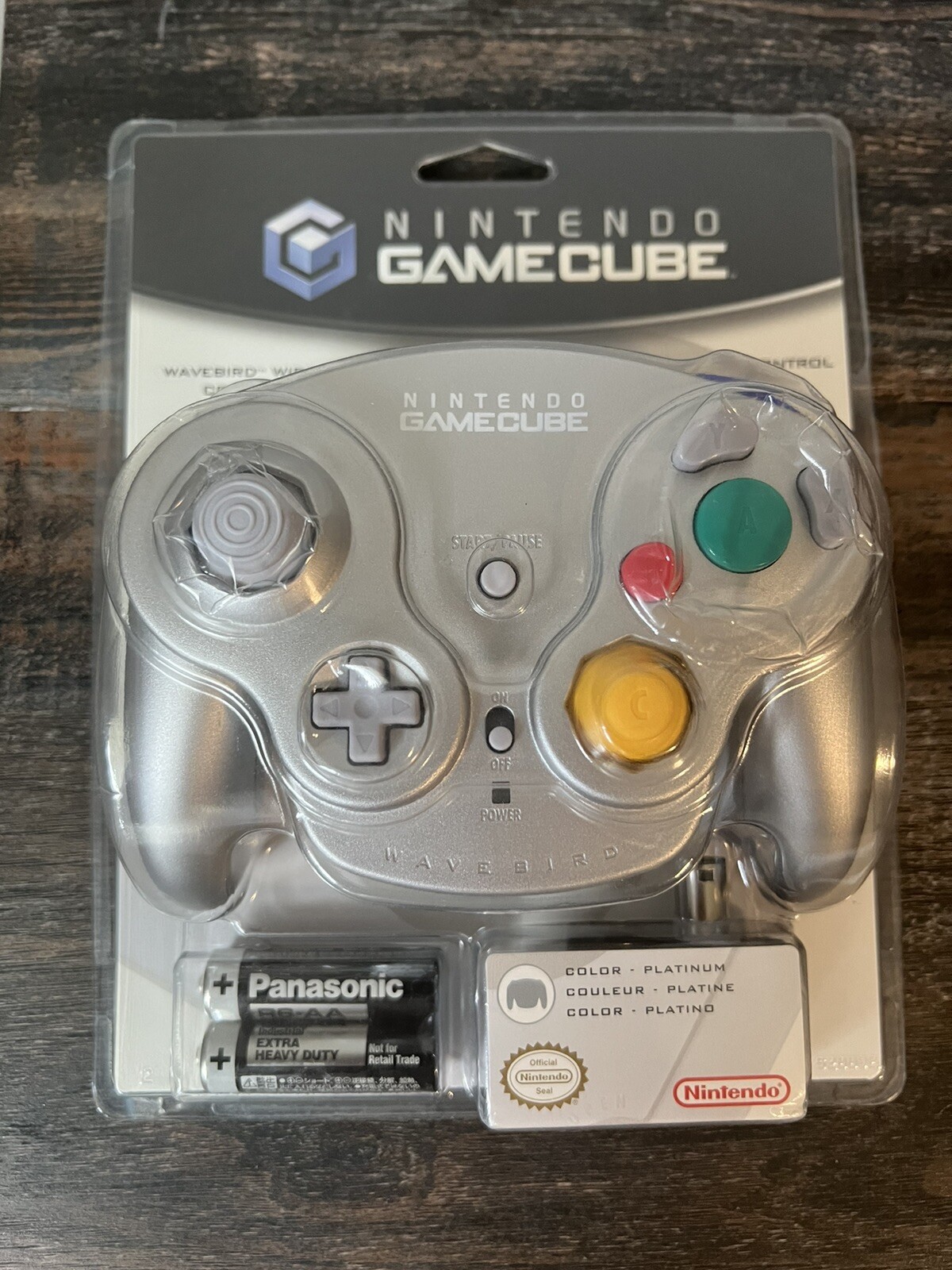 Nintendo Gamecube Wavebird Wireless Controller - Platinum for sale online | eBay