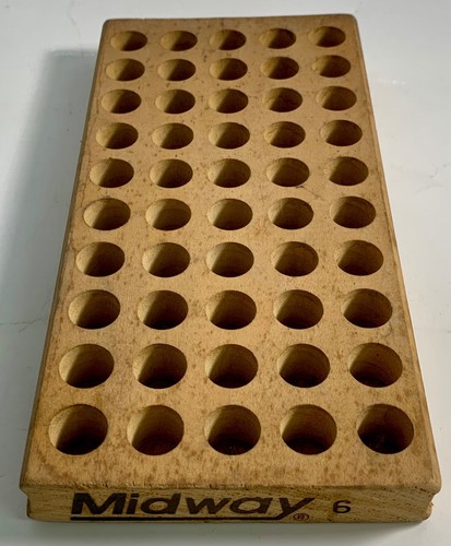 Midway #6 Wood Reloading Blocks Trays Wooden | eBay