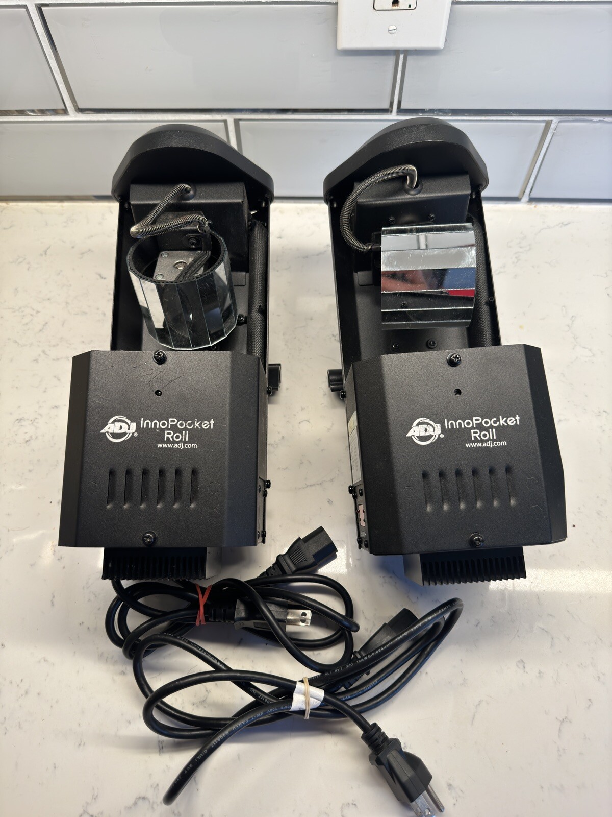 Pair Of ADJ American DJ Inno Pocket Roll LED 819730013750 | eBay