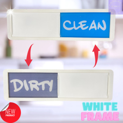2023 NEW Clean Dirty Magnet Dishwasher Magnetic Sticker Indicator Sign ...