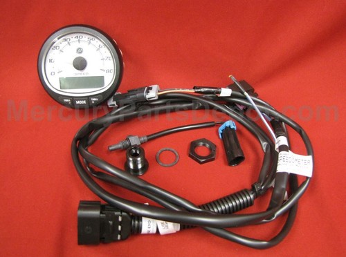 Mercury SmartCraft SC1000 Speedometer 80 mph White P/N#: 79-8M0135627 ...