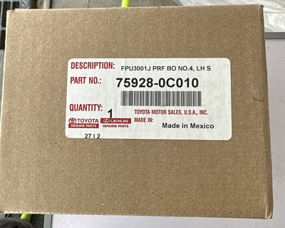 Genuine Toyota Tape Black Out No 75928-0C010 | eBay