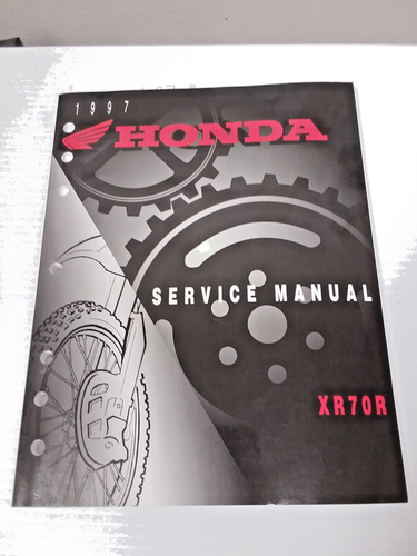 HONDA 1997 1998 XR70R SERVICE MANUAL O.E.M. PART NO. 61GCF01 | eBay