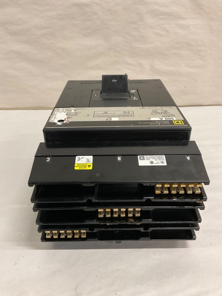 SQUARE D LC36500 I-LINE CIRCUIT BREAKER 500A 3P 600V | eBay