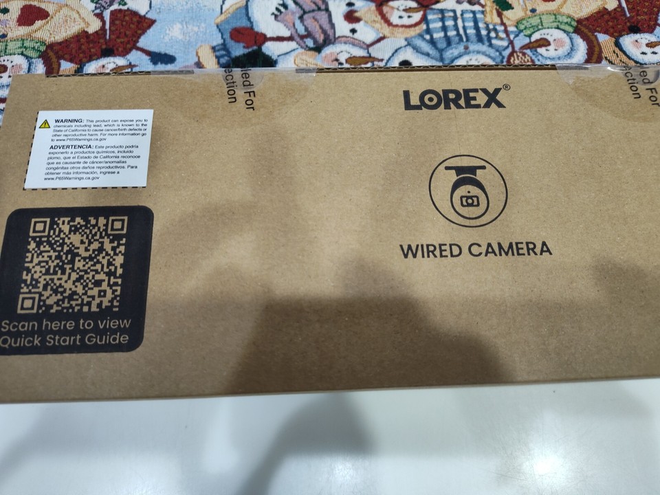 Lorex E842CAB 4K 8MP IP Metal Bullet PoE Wired Security Camera OPEN BOX ...