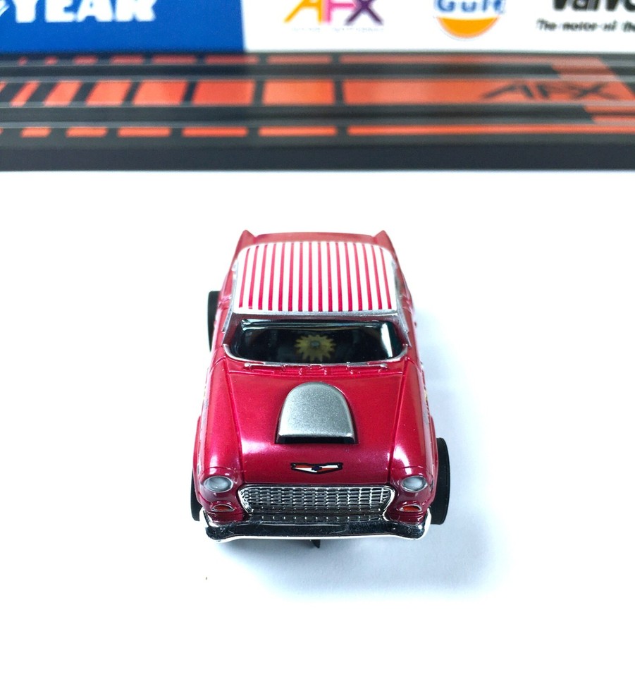 Ho Slot Cars, 55 Chevy Race Car, Autoworld Ultra G/ AFX Type, All New ...