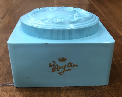 Evyan Most Precious Dusting Powder Blue Box 90-95% Full Unsealed | eBay