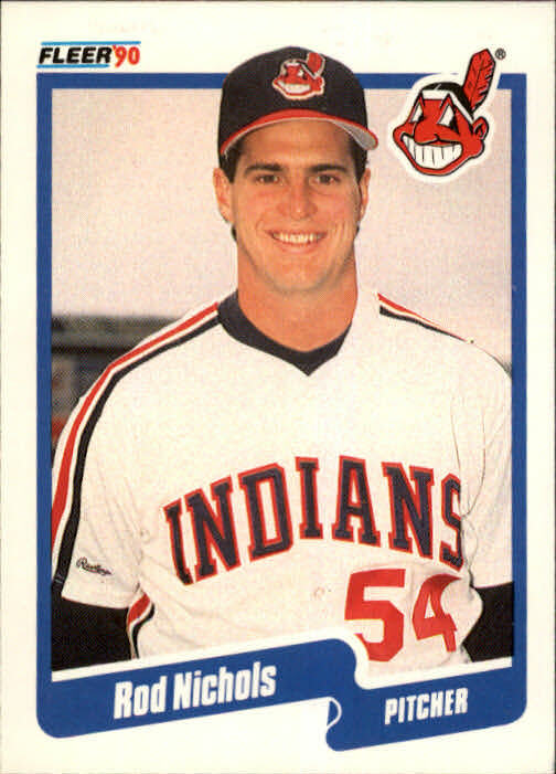 1990 Rod Nichols Fleer Baseball Card #497 | eBay