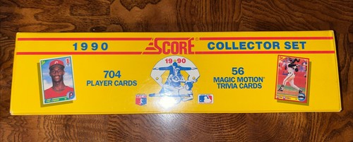 1990 Score Baseball Card Complete Factory Sealed Collector Set | eBay