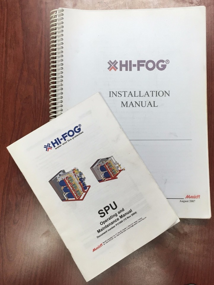 Marioff Hi-Fog E01223 Sprinkler Pump Unit SPU 3+1, 50Hz, 380V, 46.5kW ...