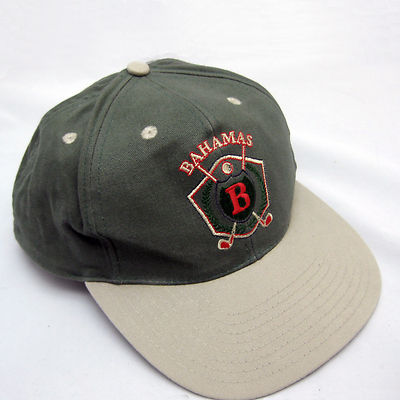 Bahamas Golf Cap Dad Hat Snapback Khaki and Olive Colors | eBay
