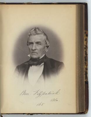 Benjamin Fitzpatrick,Senator,Alabama,Thirty-fifth Congress,J Vannerson ...