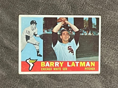 1960 Topps Barry Latman #41 VG-EX Chicago White Sox | eBay