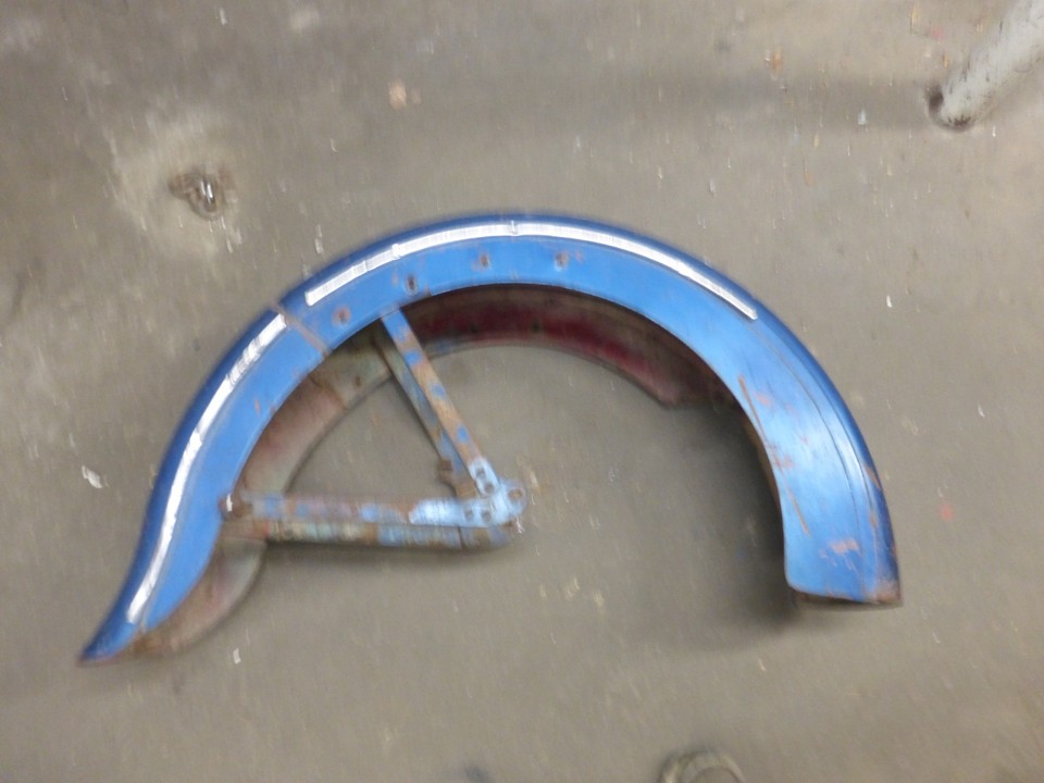 Harley Panhead Knucklehead rear fender | eBay