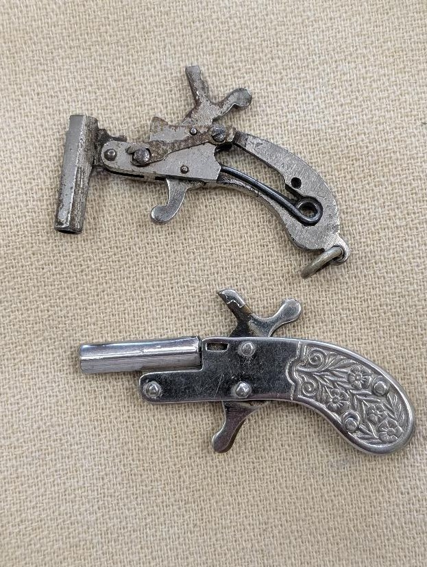 Antique Austria Miniature Toy Pistol Fob Lot For Parts | eBay