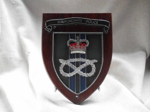 STAFFORDSHIRE POLICE CRESFT SHIELD PLAQUE | eBay UK