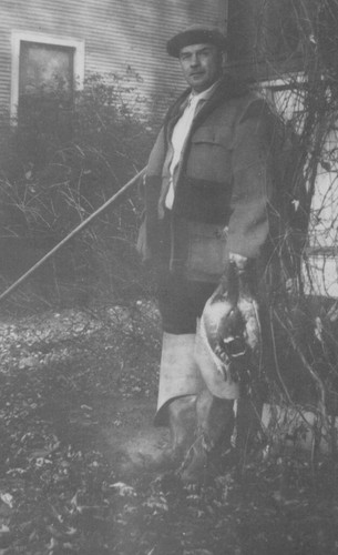 9H Photograph Handsome Man Portrait Sportsman Hunting Kill Goose Duck ...