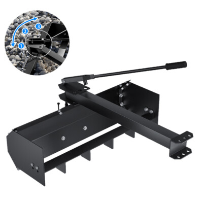 42" Tow Behind Box Scraper Blade Rust Resistant Lawn Tractor W ...