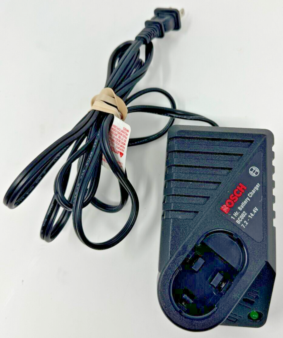 Bosch Genuine BC002 1 Hour Battery Charger 7.2-14.4V OEM | eBay