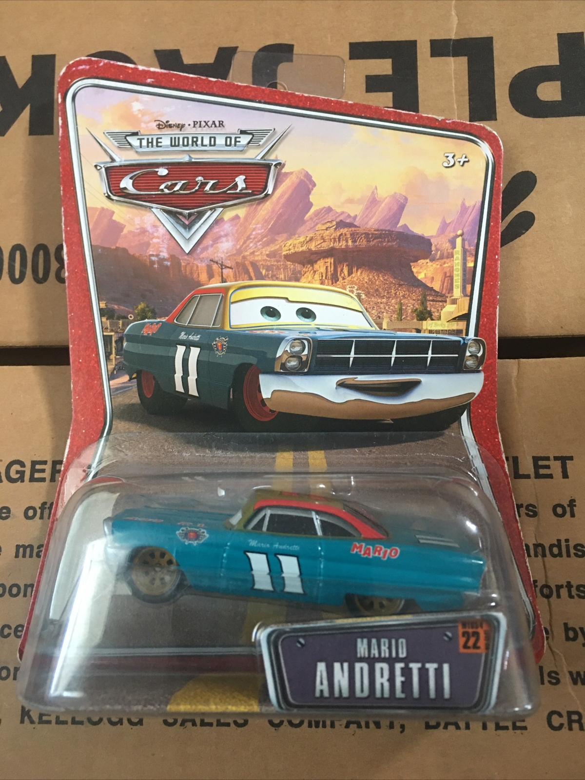 Disney Pixar The World of Cars Mario Andretti Die Cast #22 | eBay