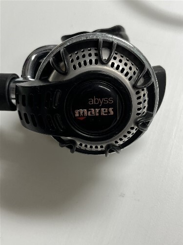 Mares R2 dfc 1st Stage and Abyss 2nd Stage Scuba Diving Regulator DIN ...