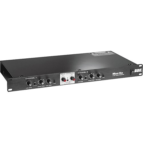 BBE Max x2 2-Way Stereo Sonic Maximizer Crossover XLR Rack Mount | eBay
