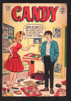 Candy #17 1964-Super-Reprints Harry Sahle Good Girl Art stories from ...