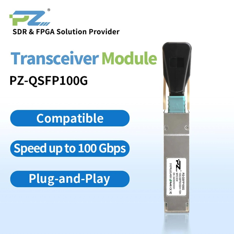 Puzhi Transceiver Module SFP10G/QSFP40G/QSFP100G For FPGA Development ...
