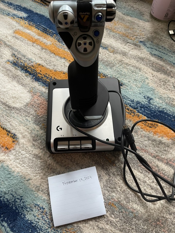 Logitech G X52 Hotas Throttle and Flight Stick - Black 97855152800 | eBay