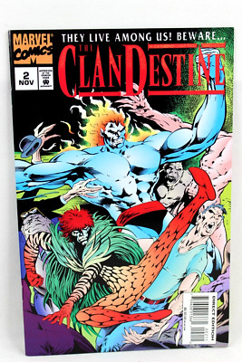 Clandestine #2 Adam Destine 1st Appearance Disney+ 1994 Marvel Comics F ...
