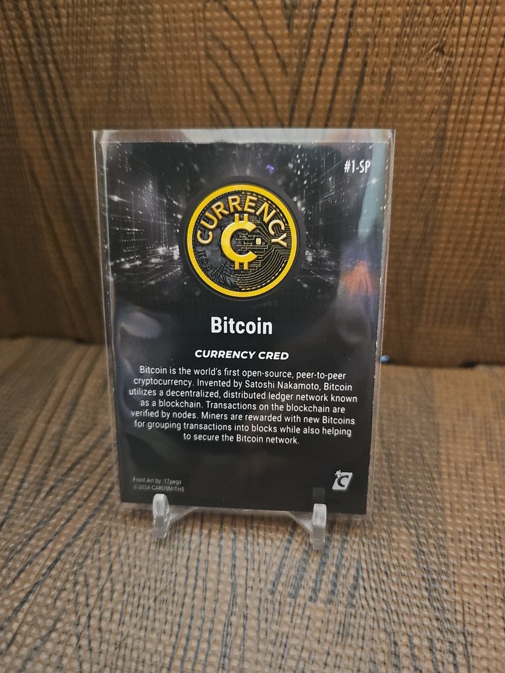 2024 Cardsmiths Currency Series 4 #1-SP Bitcoin | eBay