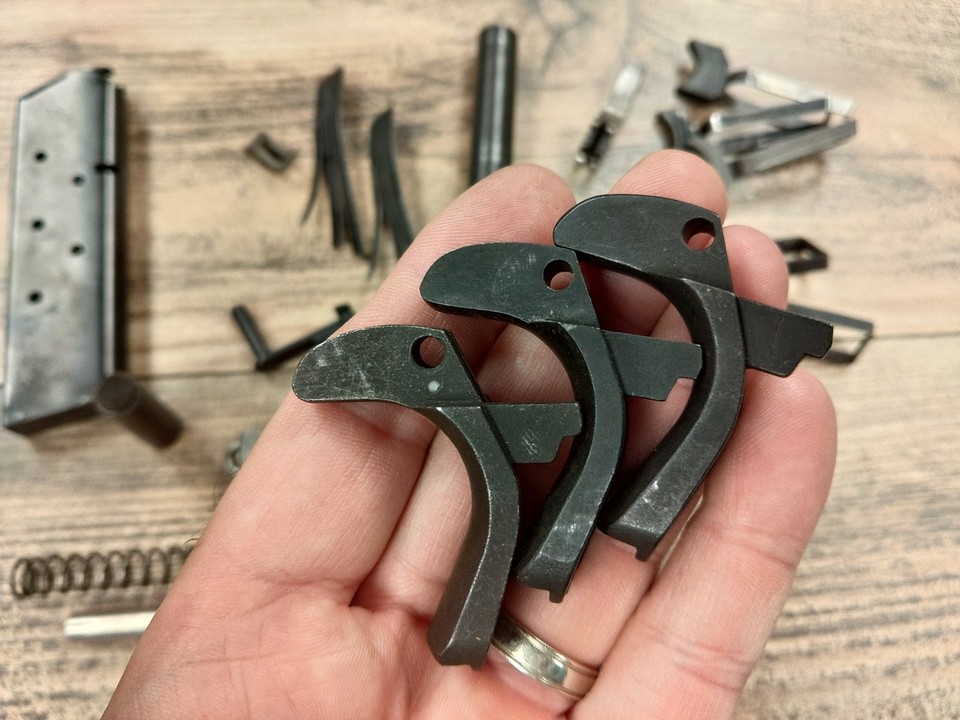 Lot Of 1911 Parts 45ACP Hammer Triggers Safety MSH 1911 A1 For Colt 748 ...