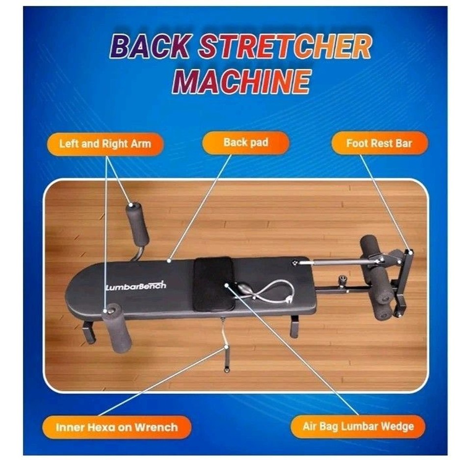 Lumbar Decompression Table By Lumbar Bench - Horizontal Inversion Table ...