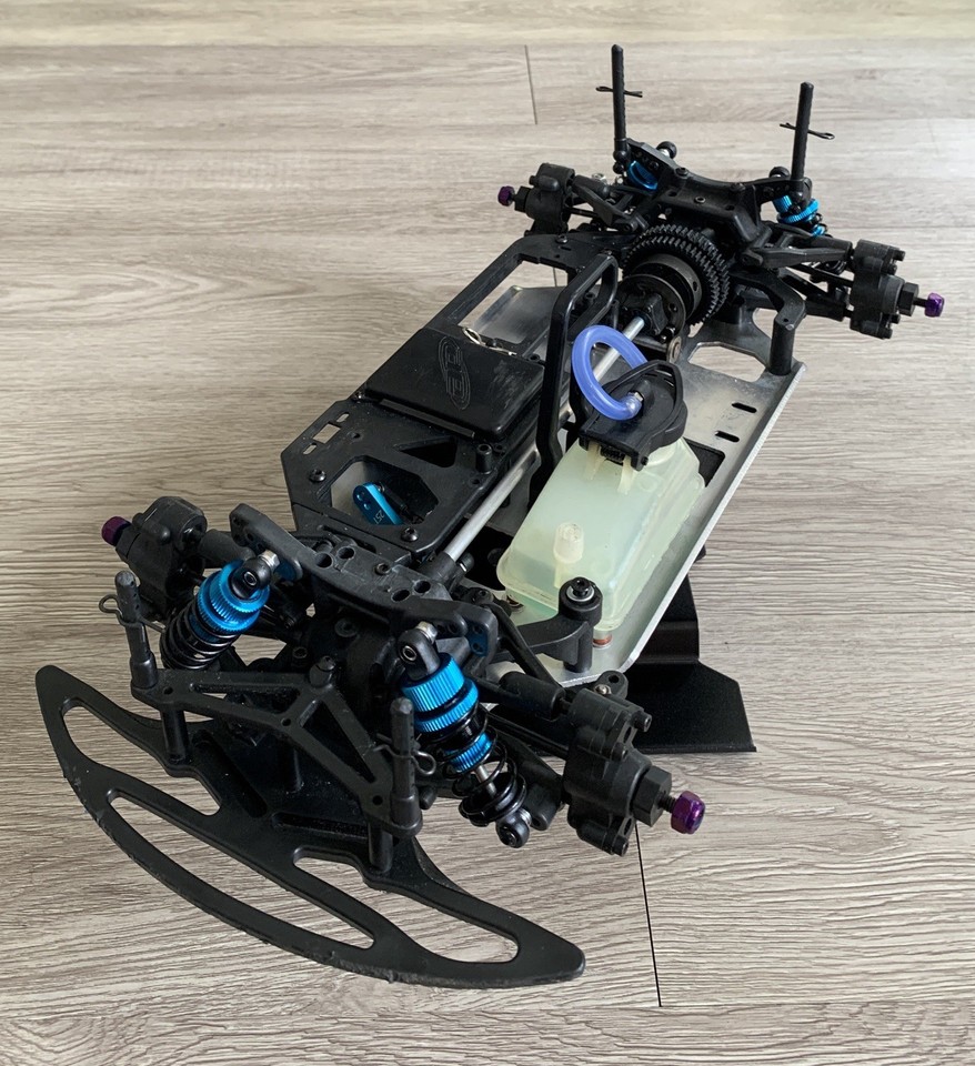 Team Associated Nitro Tc3 Ntc3 Roller Chassis Kyosho Losi Hpi Traxxas ...