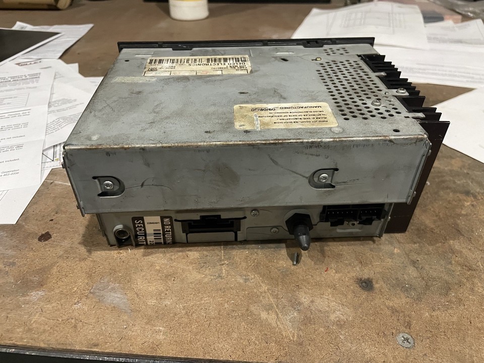 16251472 GM Pontiac MONSOON OEM Radio CD Receiver Stereo Head Unit ...