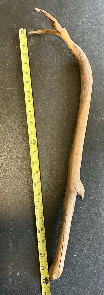 Wood Dowsing Stick Claw Witch Wand Back Scratcher Stick 24” Halloween ...