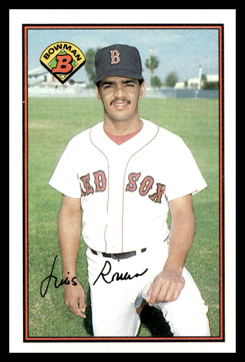 1989 Bowman Luis Rivera #29 Boston Red Sox Baseball Card | eBay