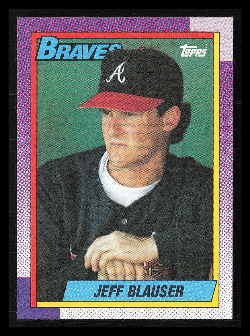 1990 Topps #251 Jeff Blauser Excellent | eBay