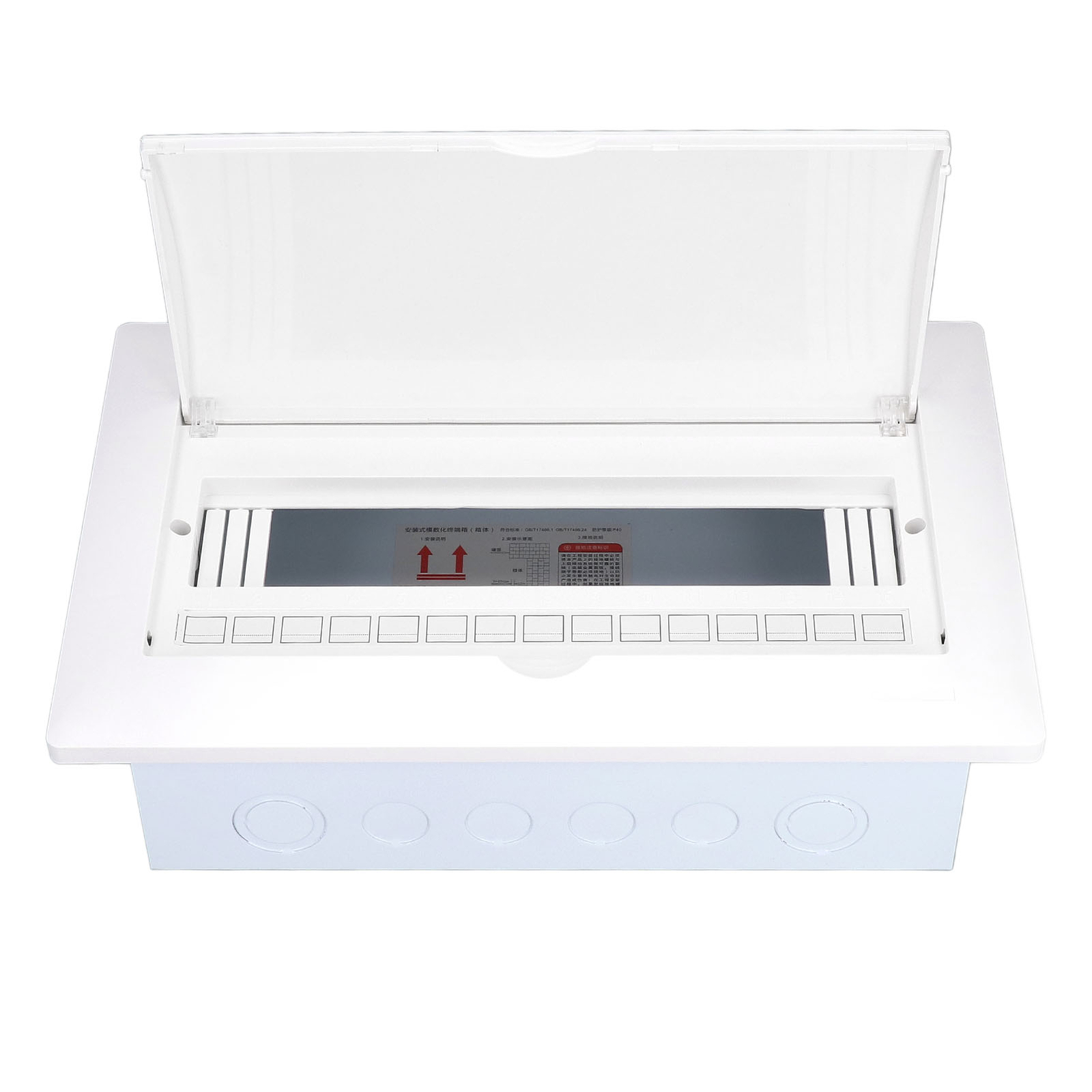 Indoor Distribution Box On Wall For 15Way Circuit Breaker W/DIN Rail | eBay