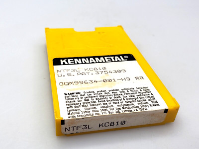Kennametal NTF3L KC810 Carbide Top-Notch Threading Inserts (Box of 10 ...