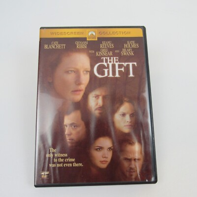 The Gift DVD Cate Blanchett Katie Holmes Hillary Swank Keanu Reeves | eBay