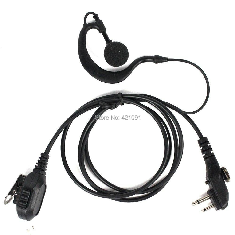 PTT Earpiece Headset Mic for HYT Hytera TC-500 TC-446S TC-610 TC-620 ...