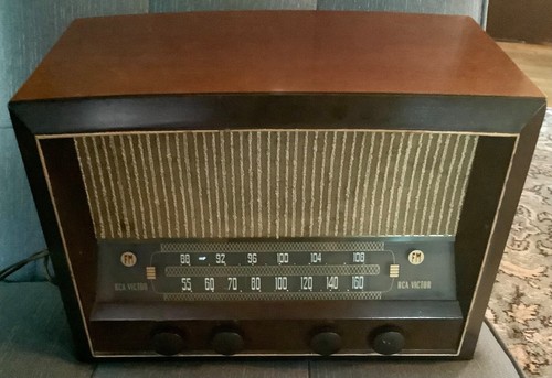 Vintage 1940’s RCA Victor Table Top Tube Radio RC 608 B274 Works! | eBay