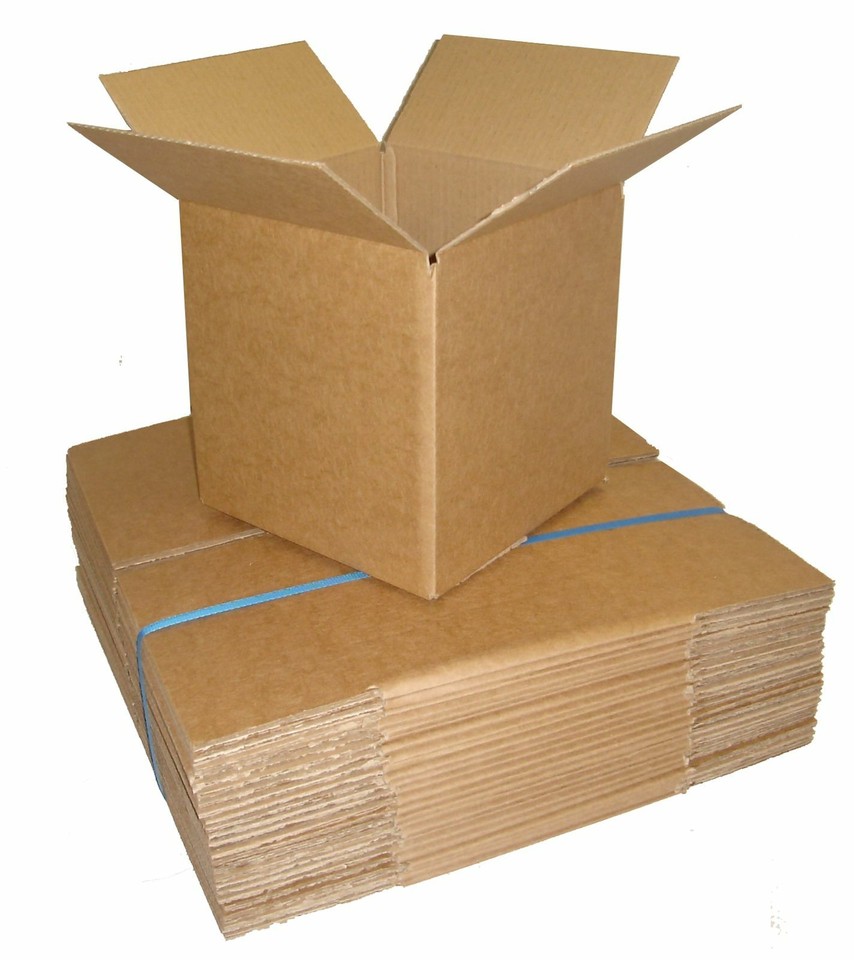 Cardboard Single Wall Brown Boxes Strong Flat Packed Boxes All Sizes ...
