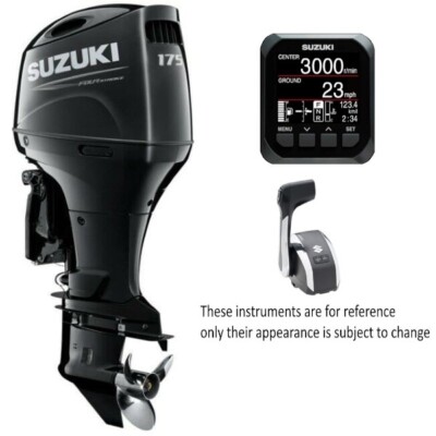 SUZUKI DF 175 APL HP 4 Stroke Outboard Boat Motor Engine LONG Electric ...