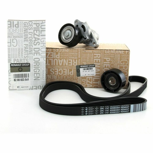 Kit Courroie Galets d'accessoire ORIGINE Renault 7701477517 Clim et ...