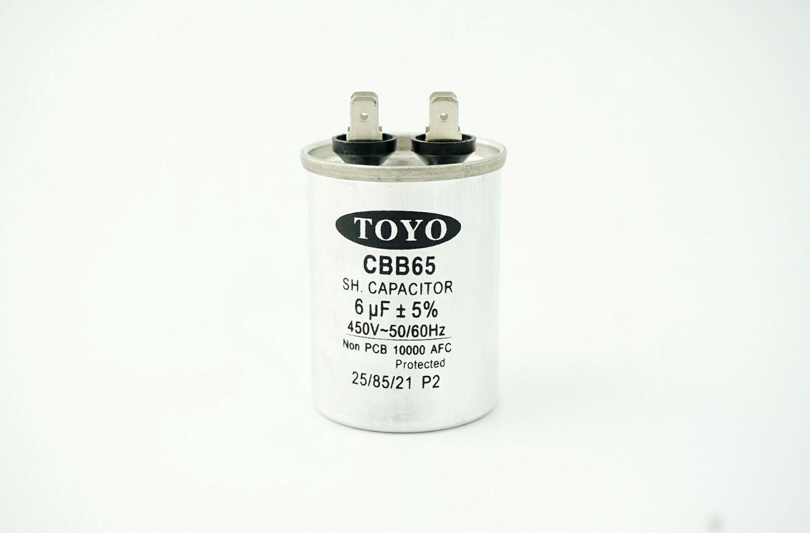TOYO Air Conditioner Motor Start Run Capacitor 2+2 Pins (6uF/8uF) (G89 ...
