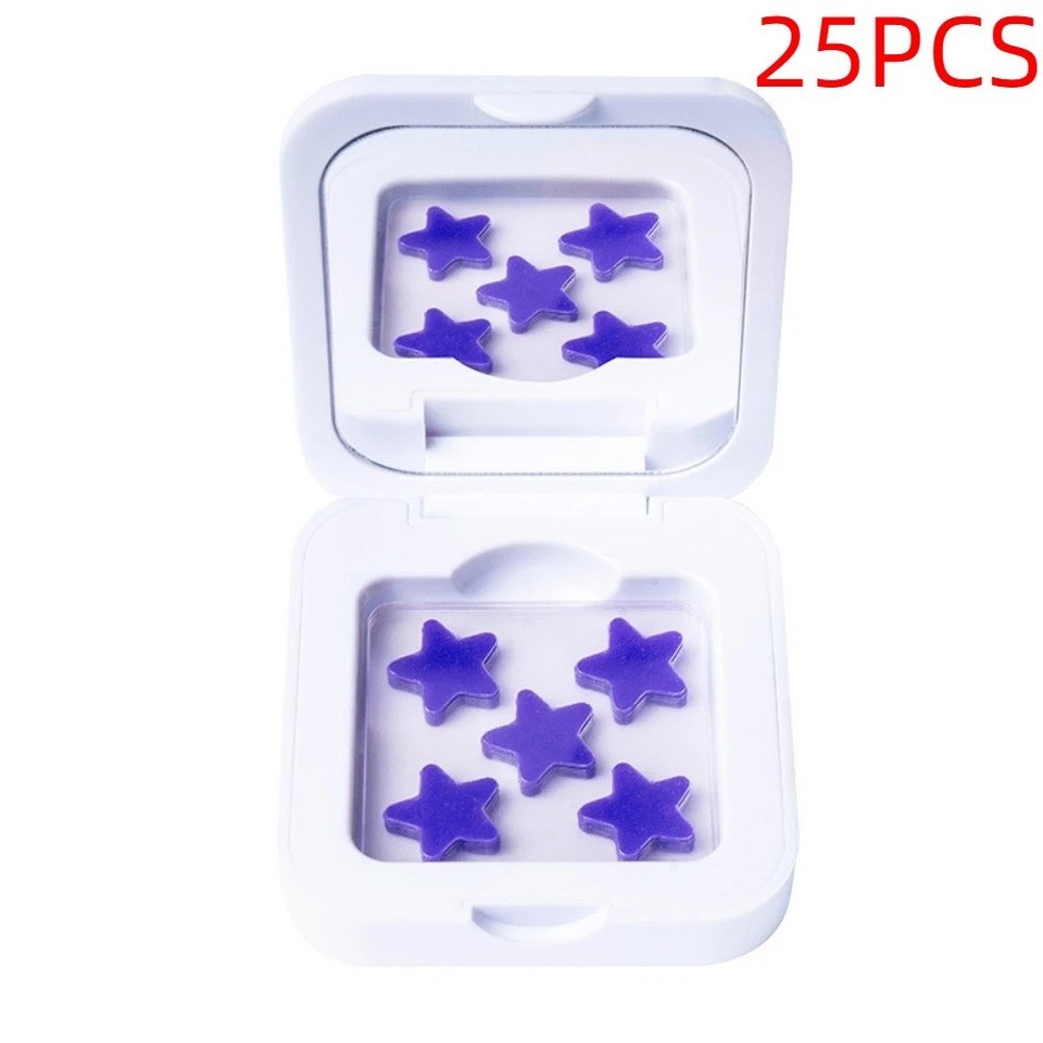 with Mirror Box Pimple Patches Star-Shaped Pimple Cover Stickers Skin ...