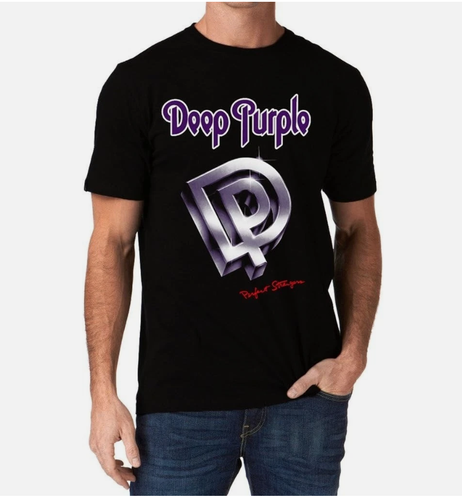 Deep Purple Music Band Logo in Rock Perfect Strangers T-Shirt | eBay