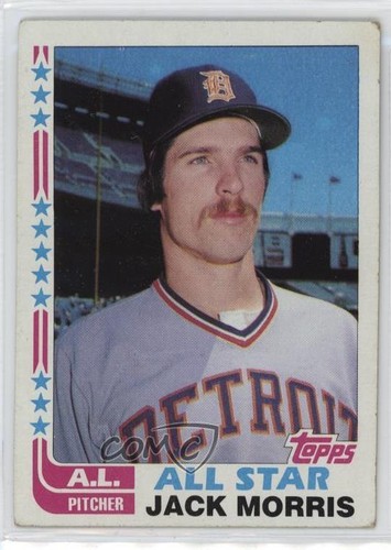 1982 Topps All Star Jack Morris #556 HOF | eBay